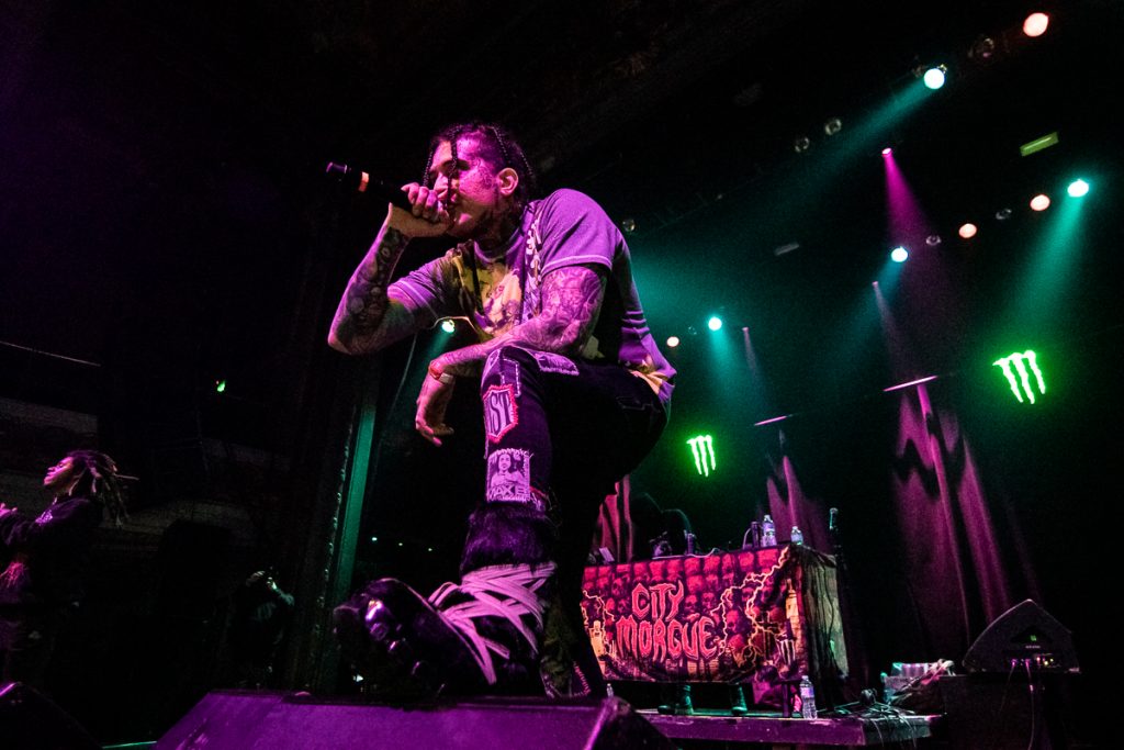 City Morgue At The Regency: Hip-Hop and Mosh Pits